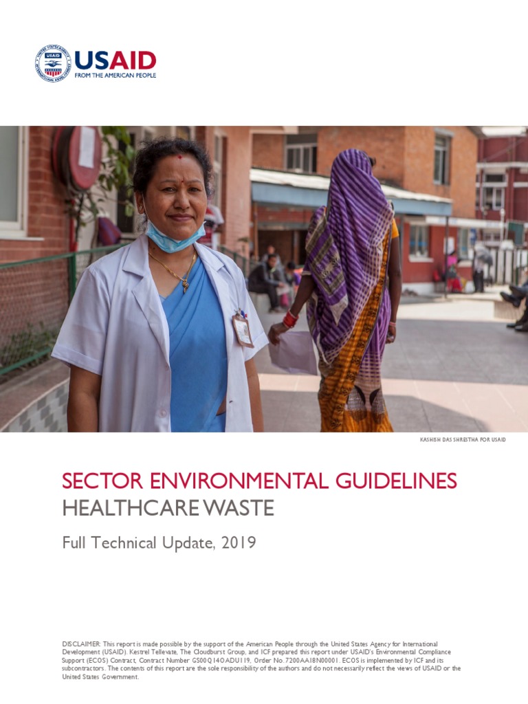 2019 Usaid Med Waste Final - HCW - Seg - 508 - 12.02.19-1 | PDF | Waste ...