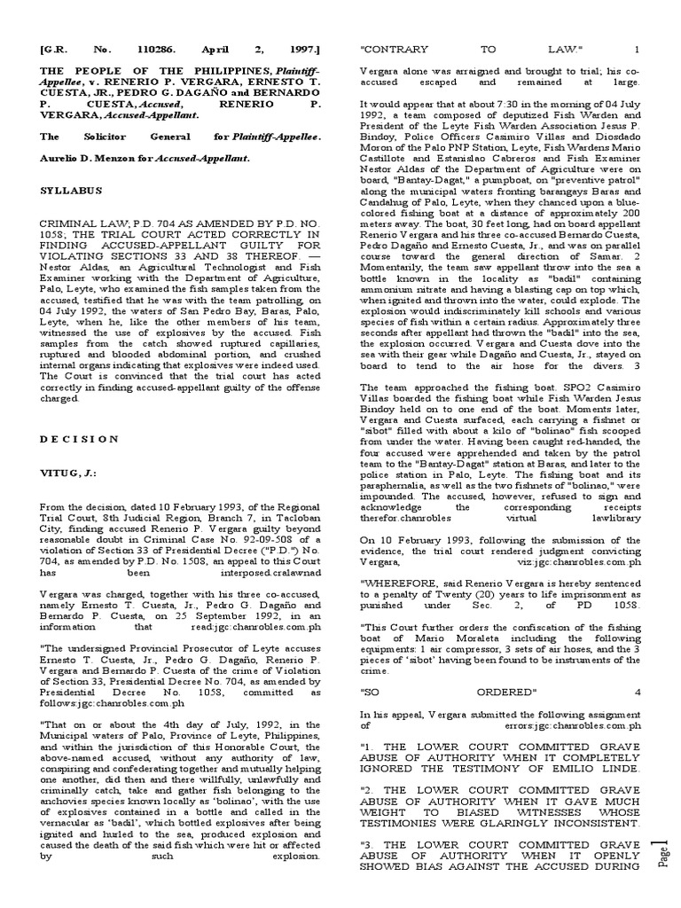 Ra 8550 - 2. Prohibited Acts | PDF | Search And Seizure | Search Warrant