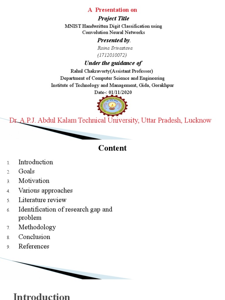 Mnist Handwritten Digit Classification | PDF | Deep Learning | Machine ...
