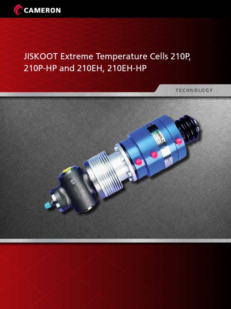 JISKOOT Extreme Temperature Cells 210P, 210P-HP and 210EH, 210EH-HP ...