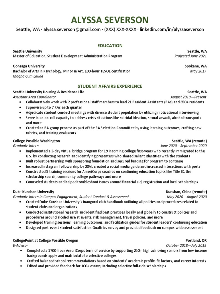 Final Foundational Resume Website | PDF | Cognition | Behavior Modification