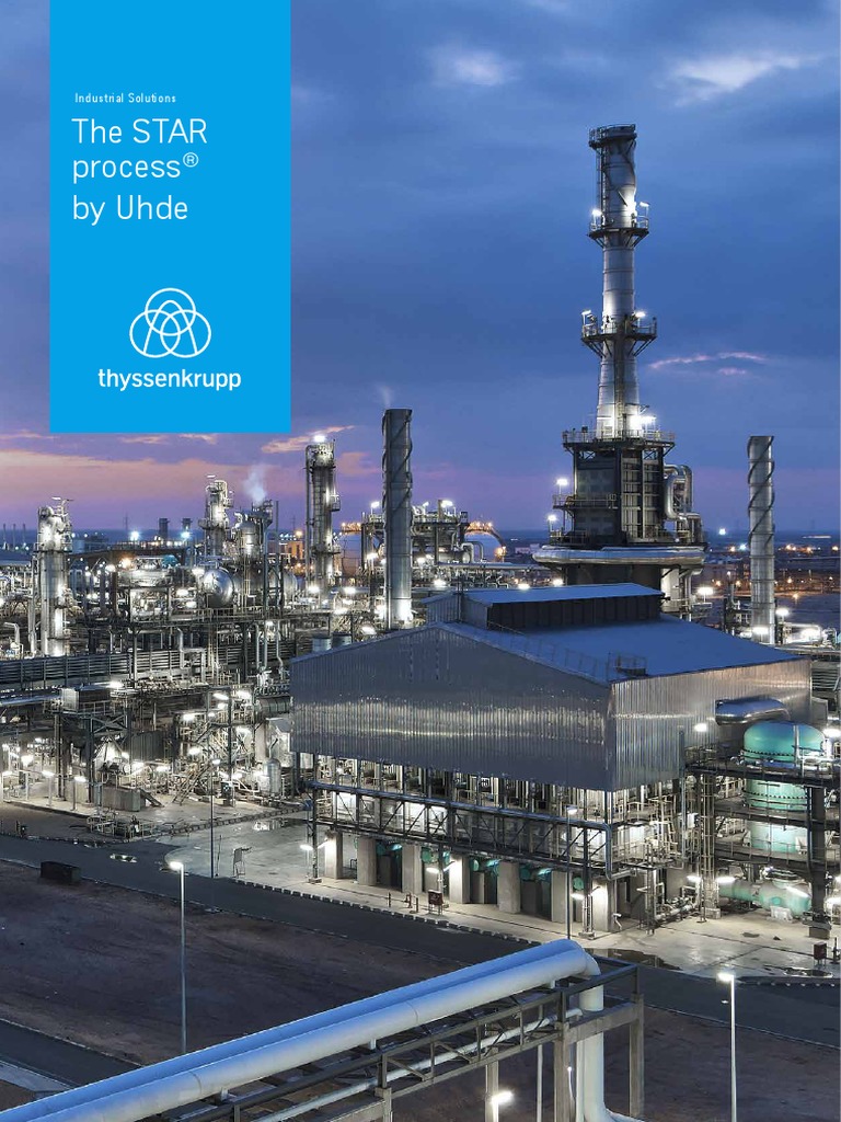 The Star Process by Uhde: Industrial Solutions | PDF | Chemical Reactor ...