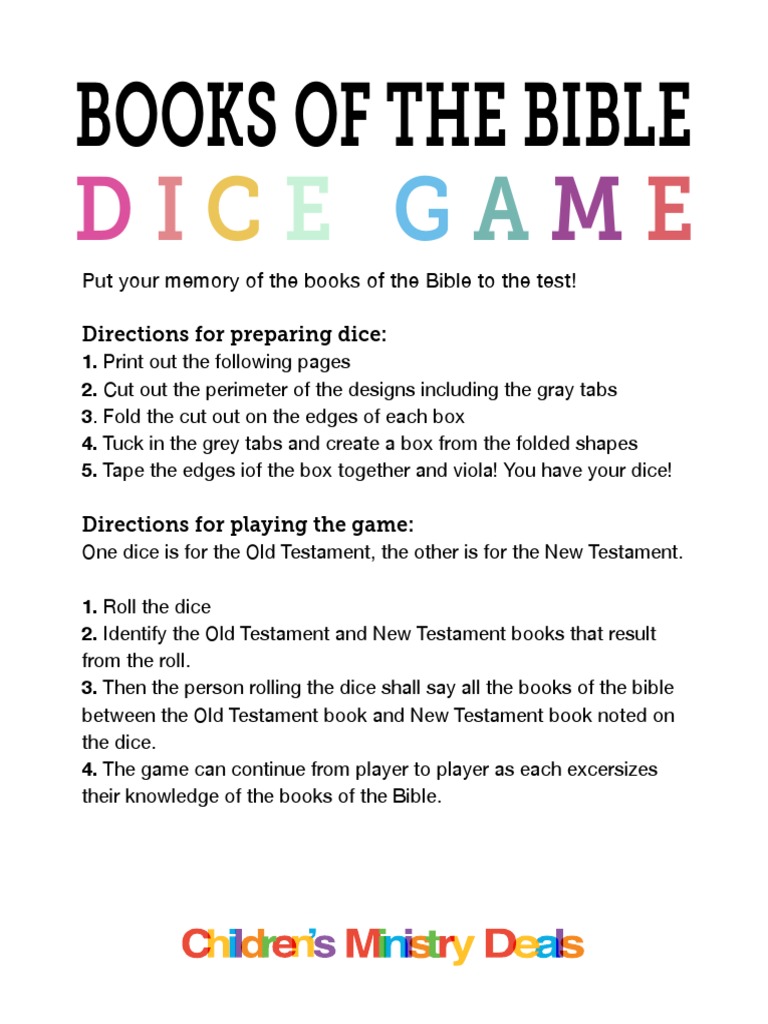 Books of The Bible: Put Your Memory of The Books of The Bible To The ...