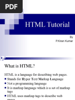 By Apna College: - First HTML Script | PDF | Html Element | Html