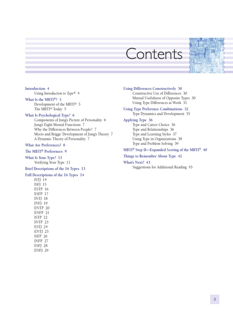 Introduction To Type PDF | PDF | Behavioural Sciences | Cognition