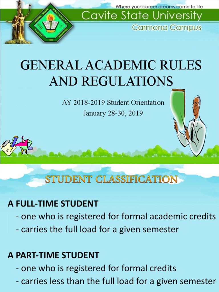 General Academic Rules and Regulations | PDF | Academic Degree | Curriculum