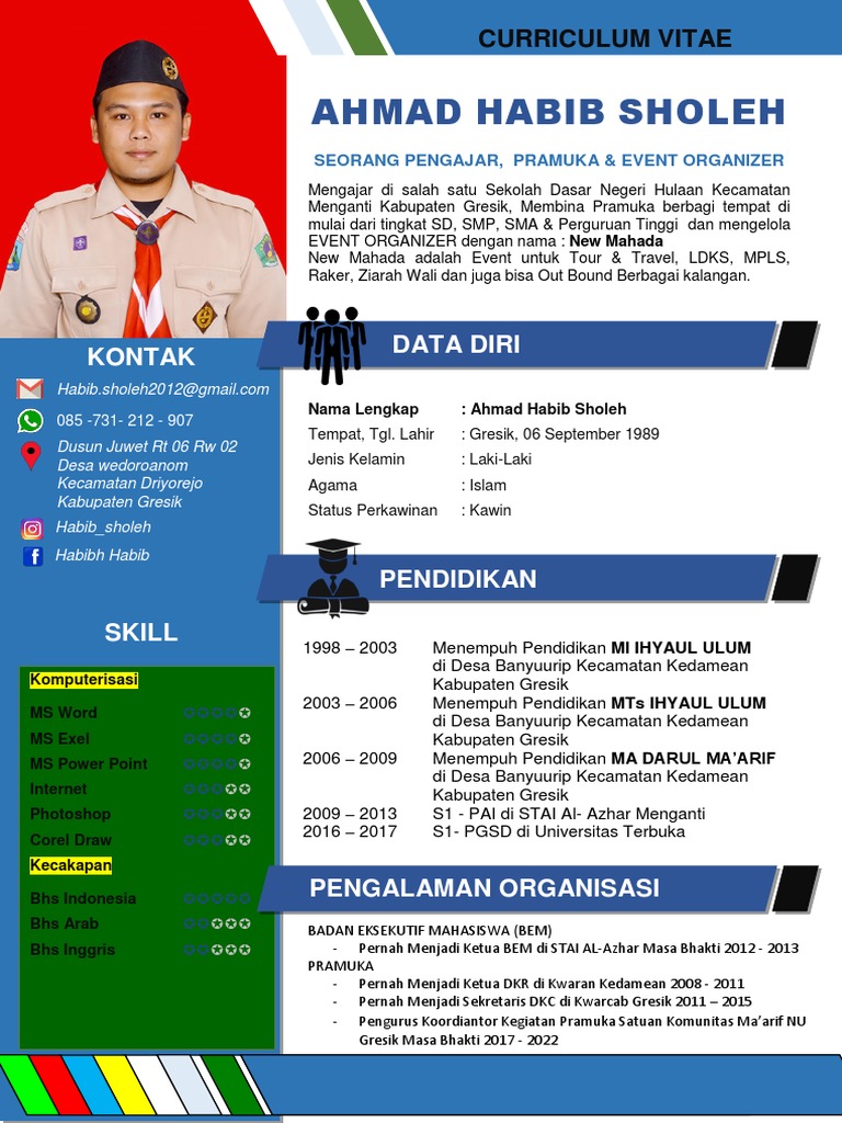 Cv-Latihan-Ku Pramuka | PDF