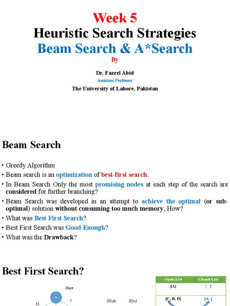Beam Search vs Greedy Algorithm Explained | PDF | Theoretical Computer ...