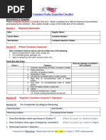 Panalpina 7-Point Container Inspection Checklist | PDF