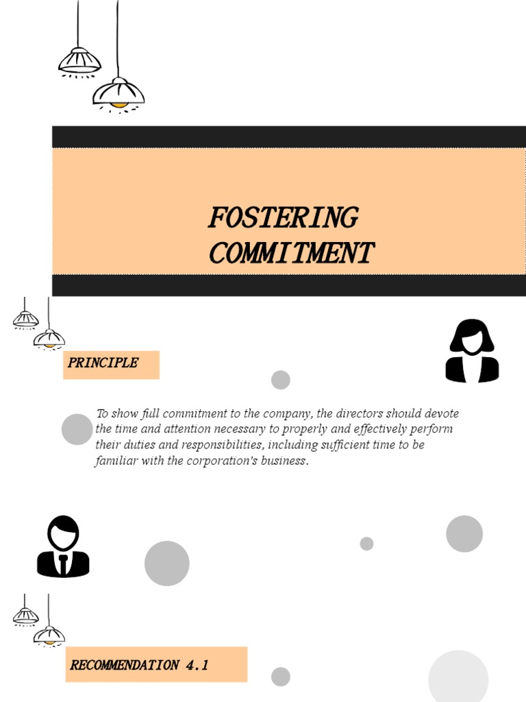 Fostering Commitment | PDF | Board Of Directors | Government Information