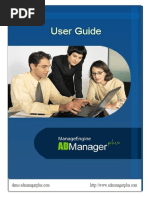 Admanager Plus Configuration Guide | PDF