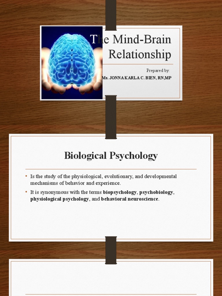 CHAPTER 1the Mind-Brain Relationship | PDF | Behavioral Neuroscience | Mind