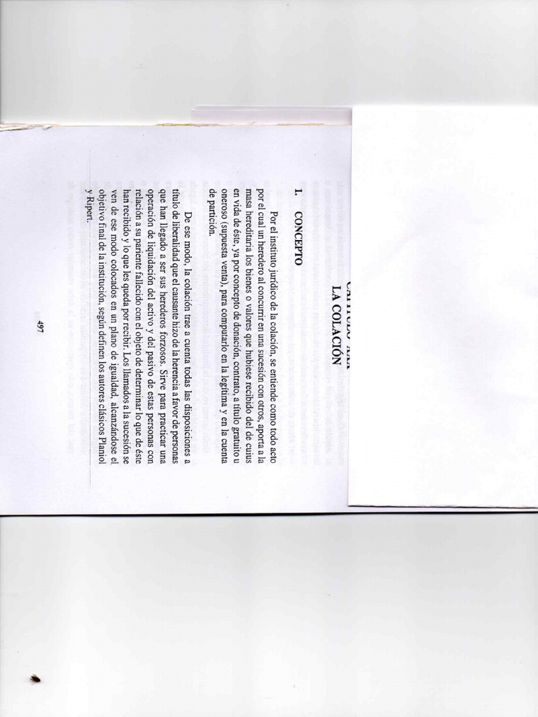 Tema 12 - La Colacion | PDF