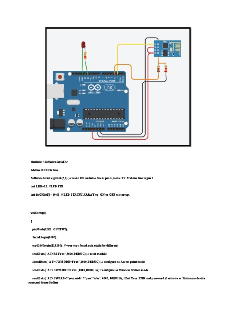 ESP8266 | PDF | Wi Fi | Digital Technology