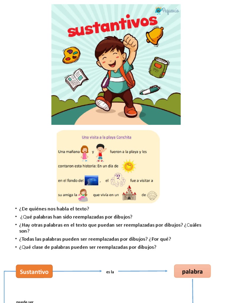 Guía de Sustantivos: Propios vs Comunes | PDF | Sustantivo | Lingüística