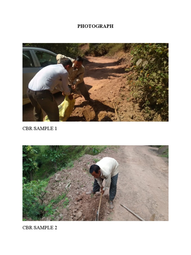 Photograph: CBR Sample 1 | PDF