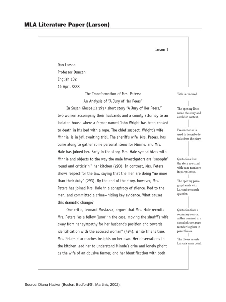 Mrs. Peters' Transformation in Trifles | PDF