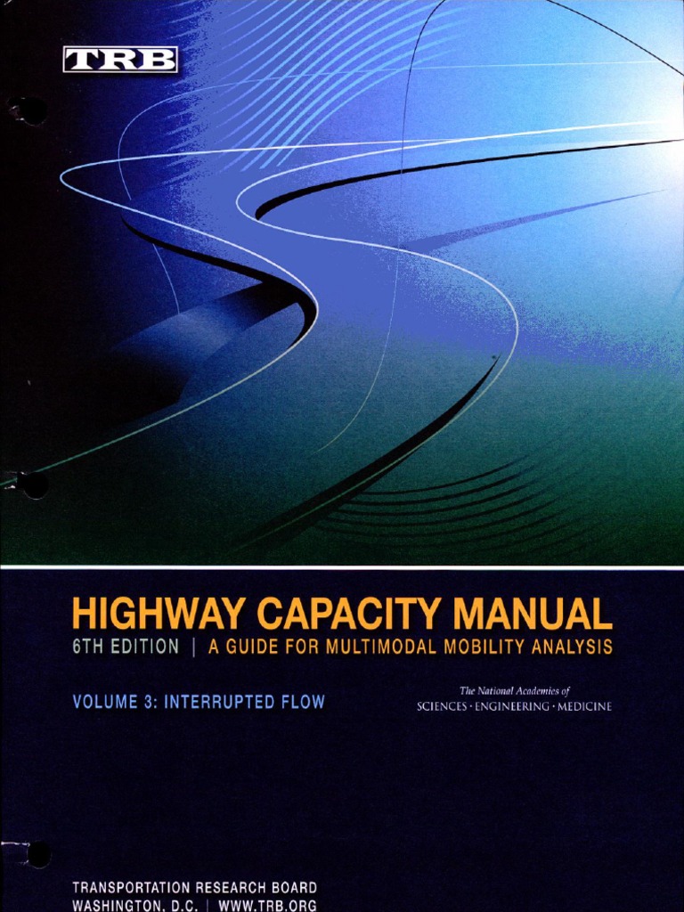 HCM 2016 Vol 3 PDF | PDF | Traffic | Street