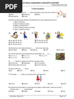 Sample Paper 7-8 IKLC | PDF