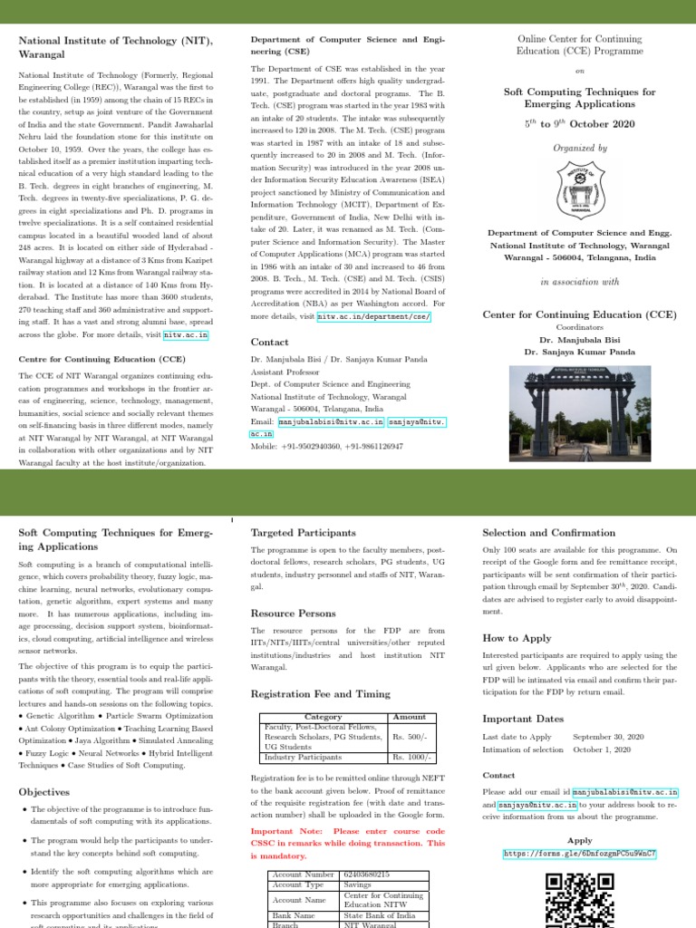 SCTEA Brochure | Download Free PDF | Science | Science And Technology