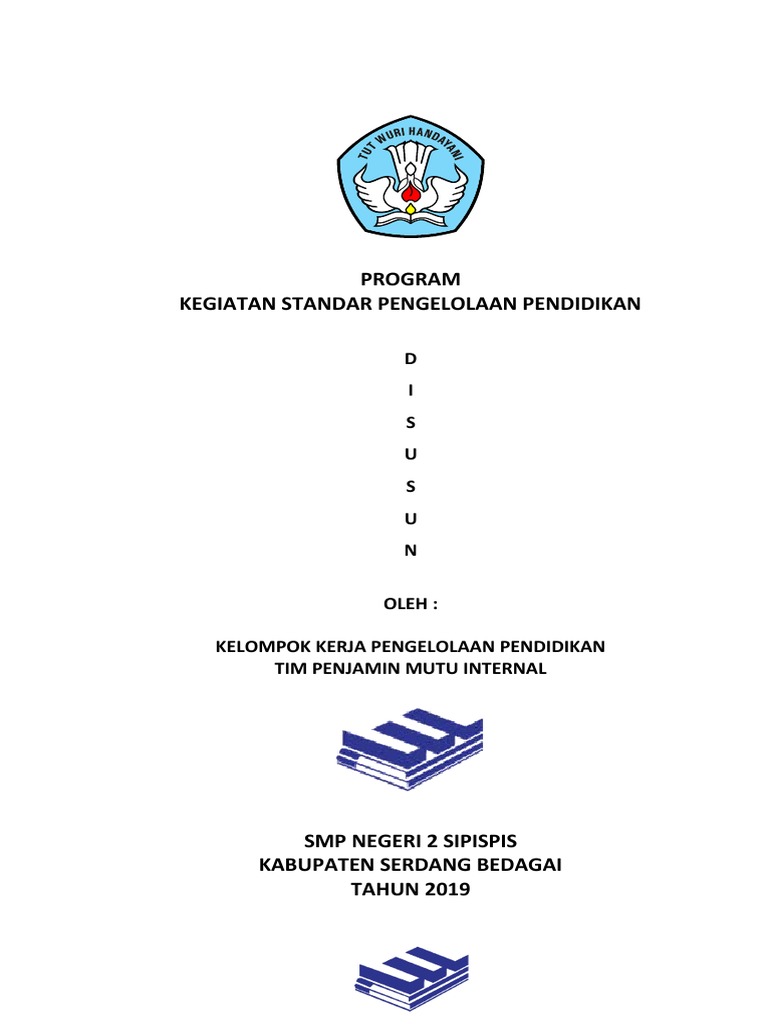Cover Standar Pengelolaan Pendidikan | PDF