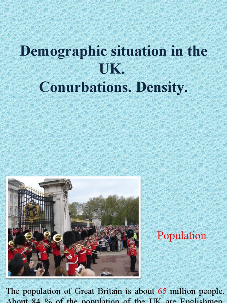 UK Demographics: Population & Conurbations | PDF | Travel