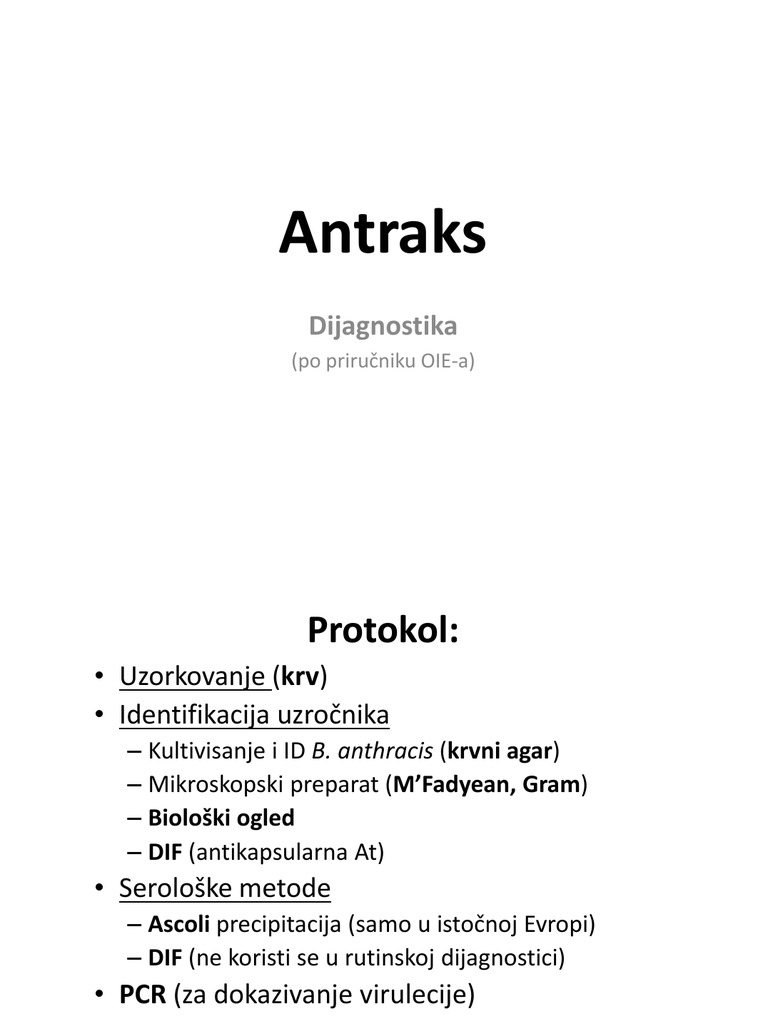 Antraks | PDF