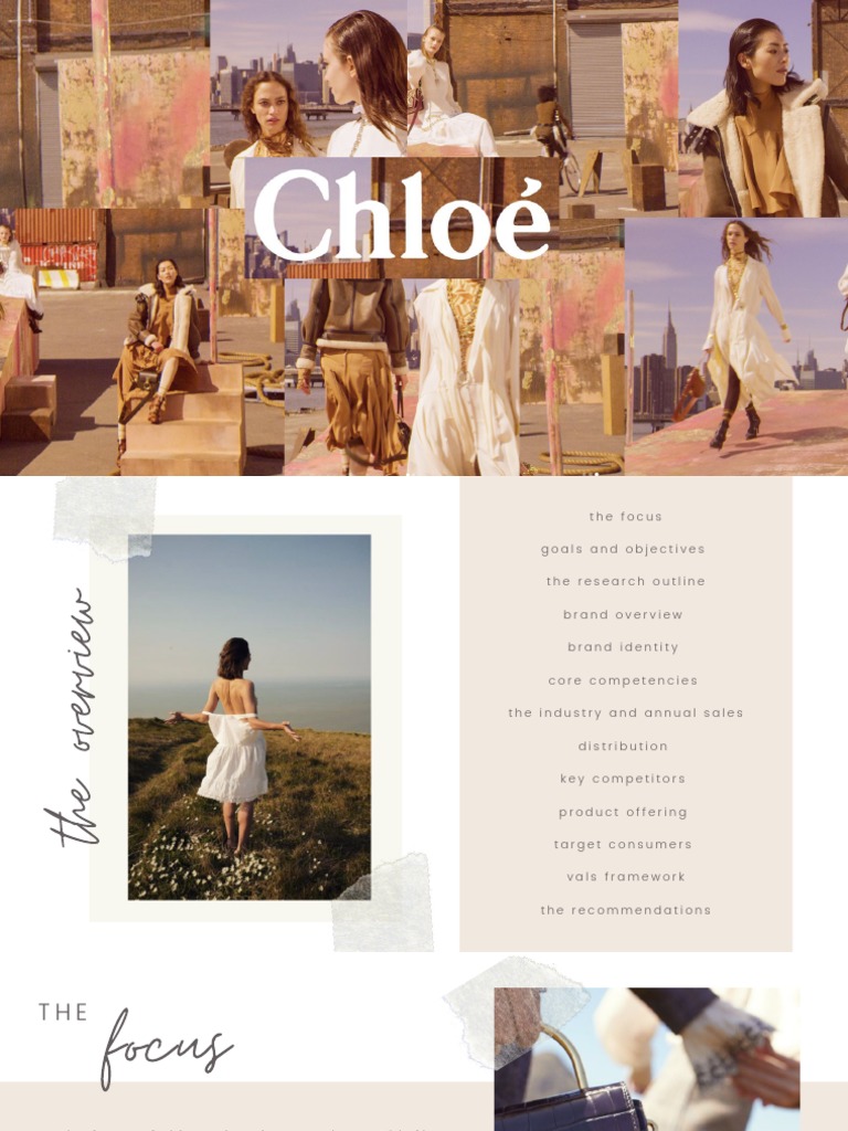Chloé Brand Evaluation and Positioning | PDF | Luxury Goods ...