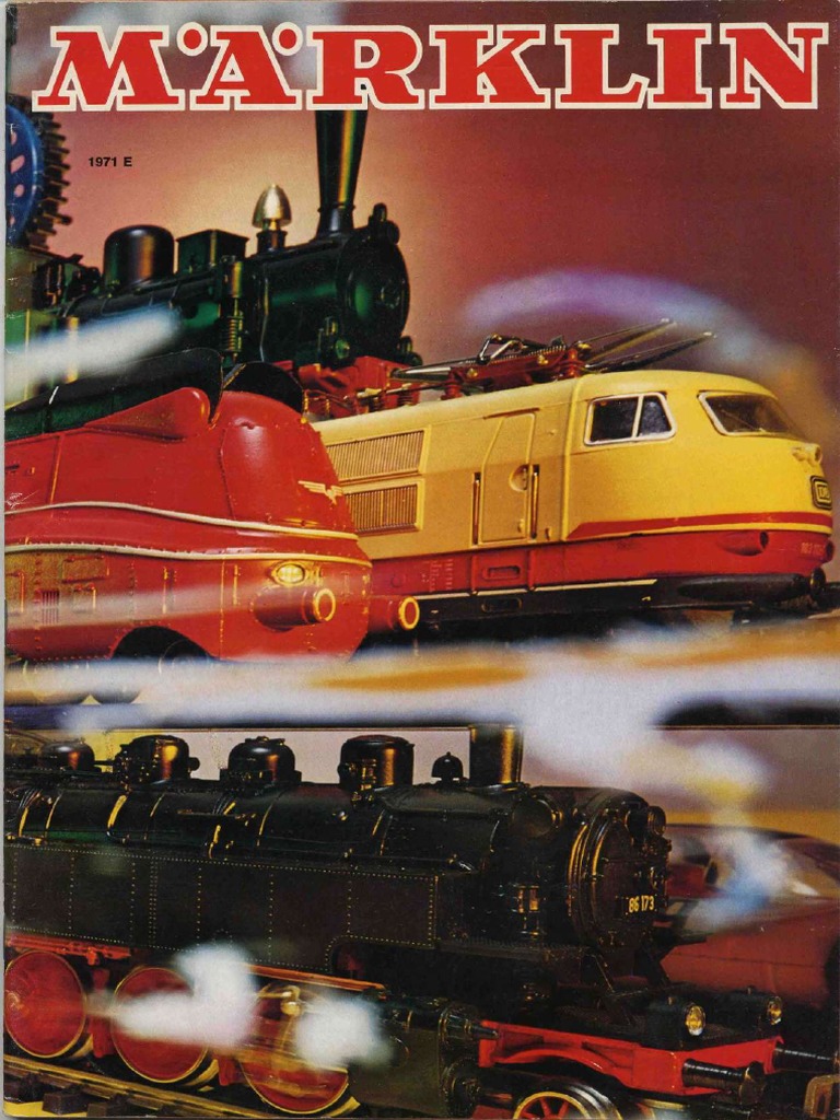 Marklin Model Train Catalog 1971 | PDF