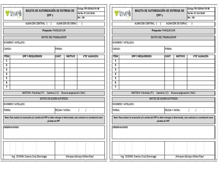 Boleta de Epp | PDF | Business