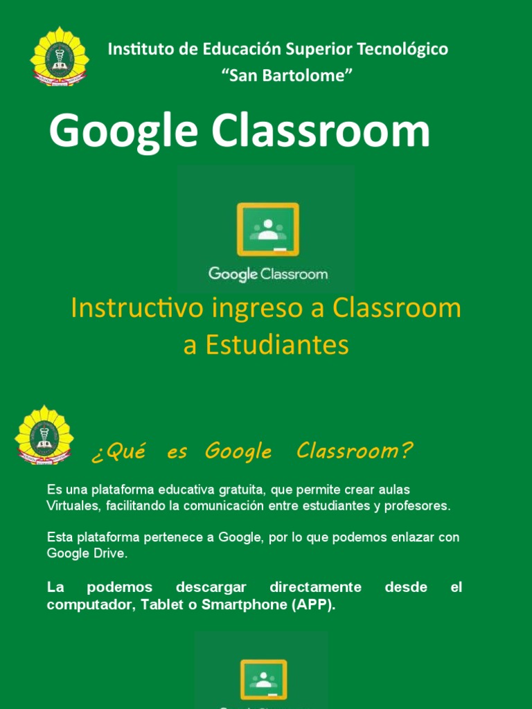 Google Classroom | PDF | Gmail | Aplicación movil