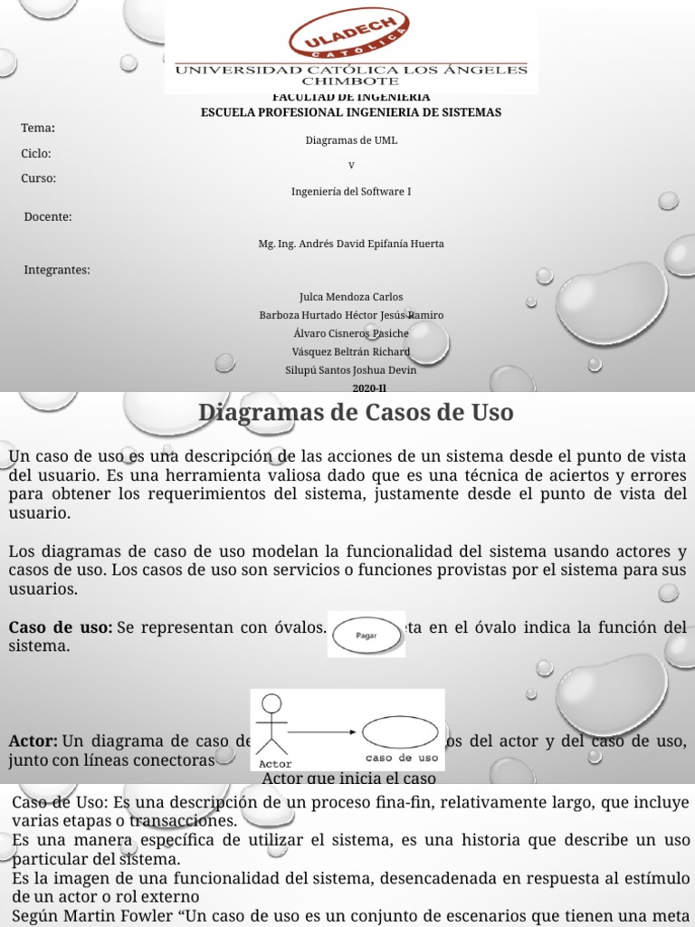 Diagramas De Uml Pdf Objeto Informática Caso De Uso 