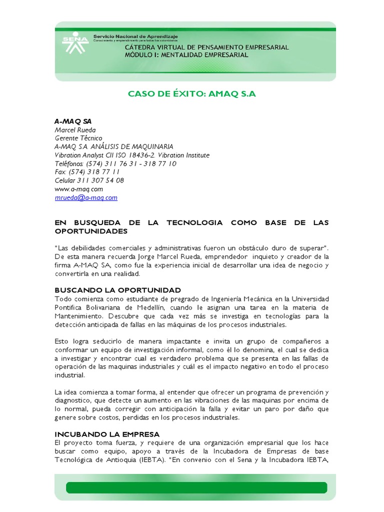 Amaq S.A PDF | PDF | Fabricación e ingeniería | Science