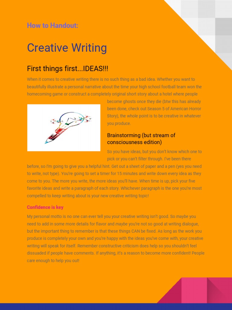 How To Handout 4 | PDF