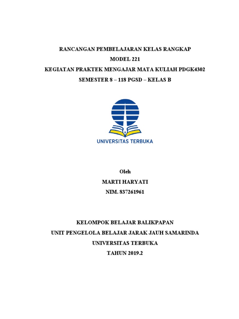 Laporan PKR 221 (Simulasi) | PDF