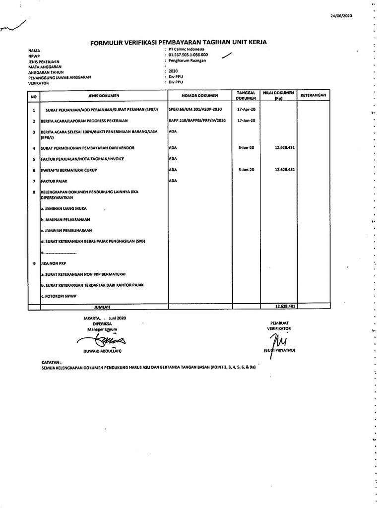 PT Calmic Indonesia | PDF
