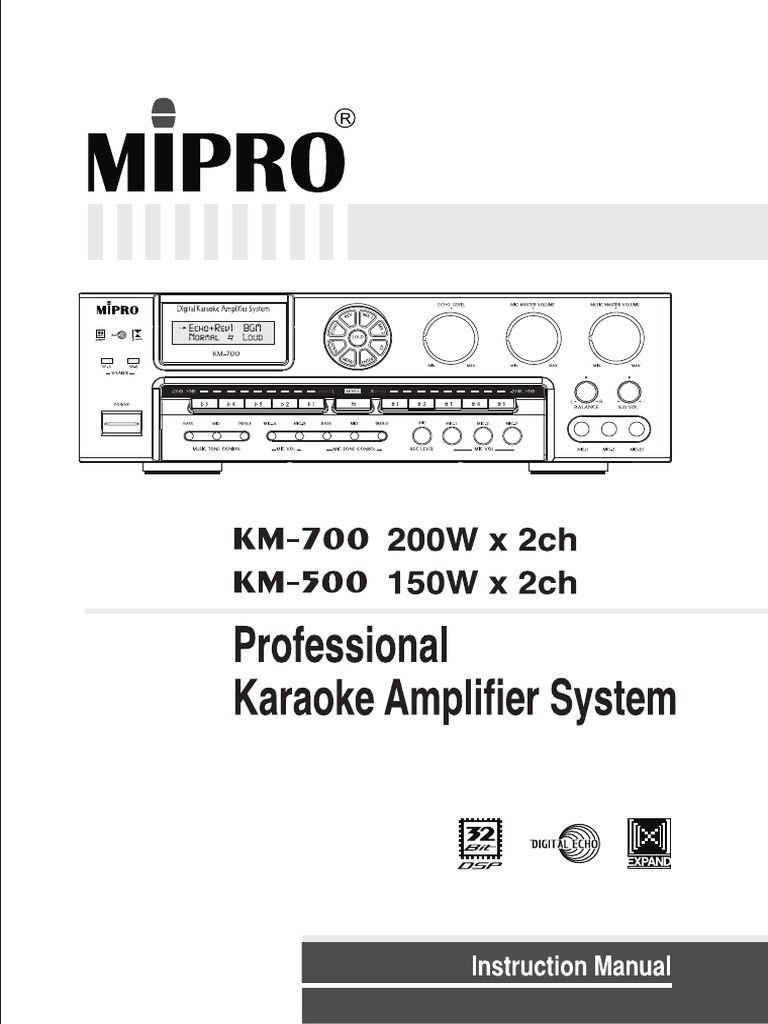 KM 500 - KM700 Manual PDF | PDF