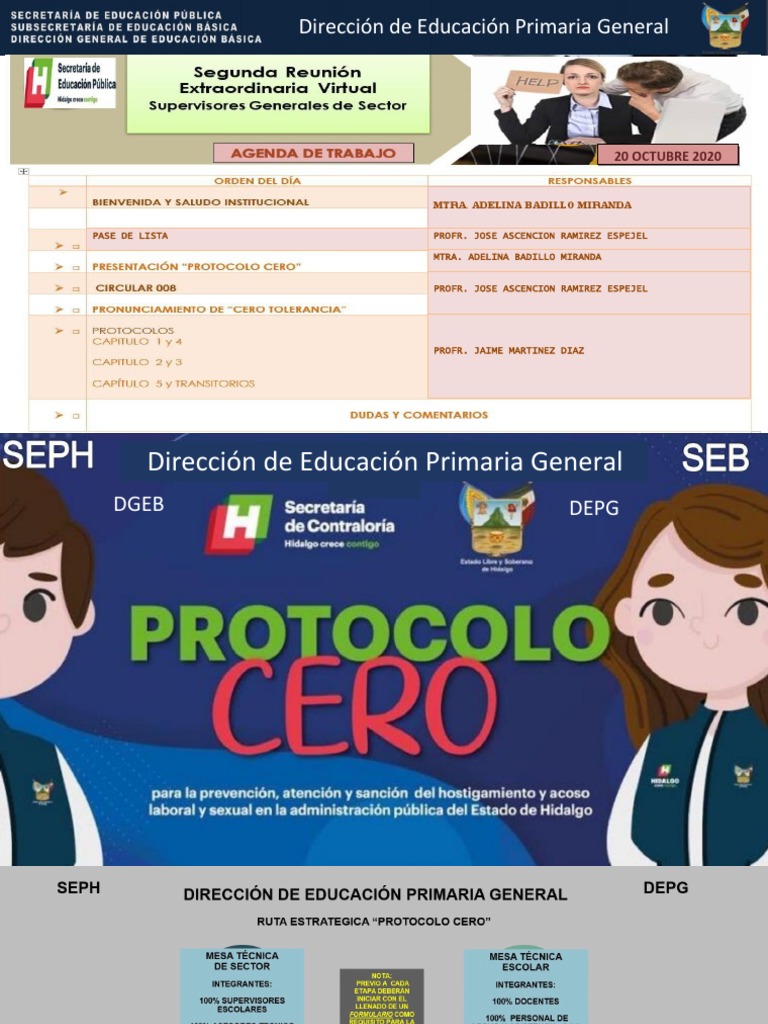 Presentación - Protocolo Cero | PDF | Agresión | Derechos humanos