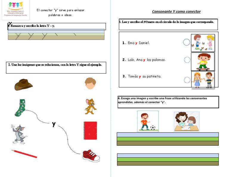 Y Como Conector | PDF | Artes del Lenguaje y Comunicación