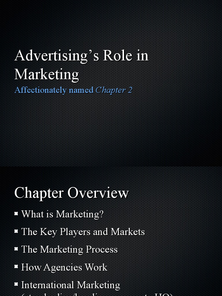 Chapter 2 Advertising Principles and Practice | PDF | Marketing | Brand
