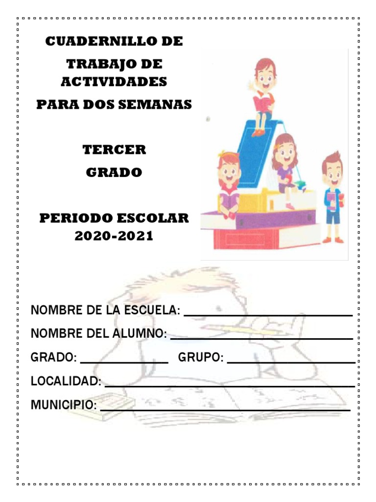 Cuadernillo Tercer Grado | PDF
