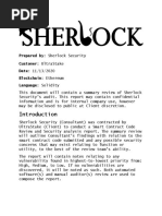 TRON Protocol: Security Audit Report | PDF | Vulnerability (Computing) | Audit