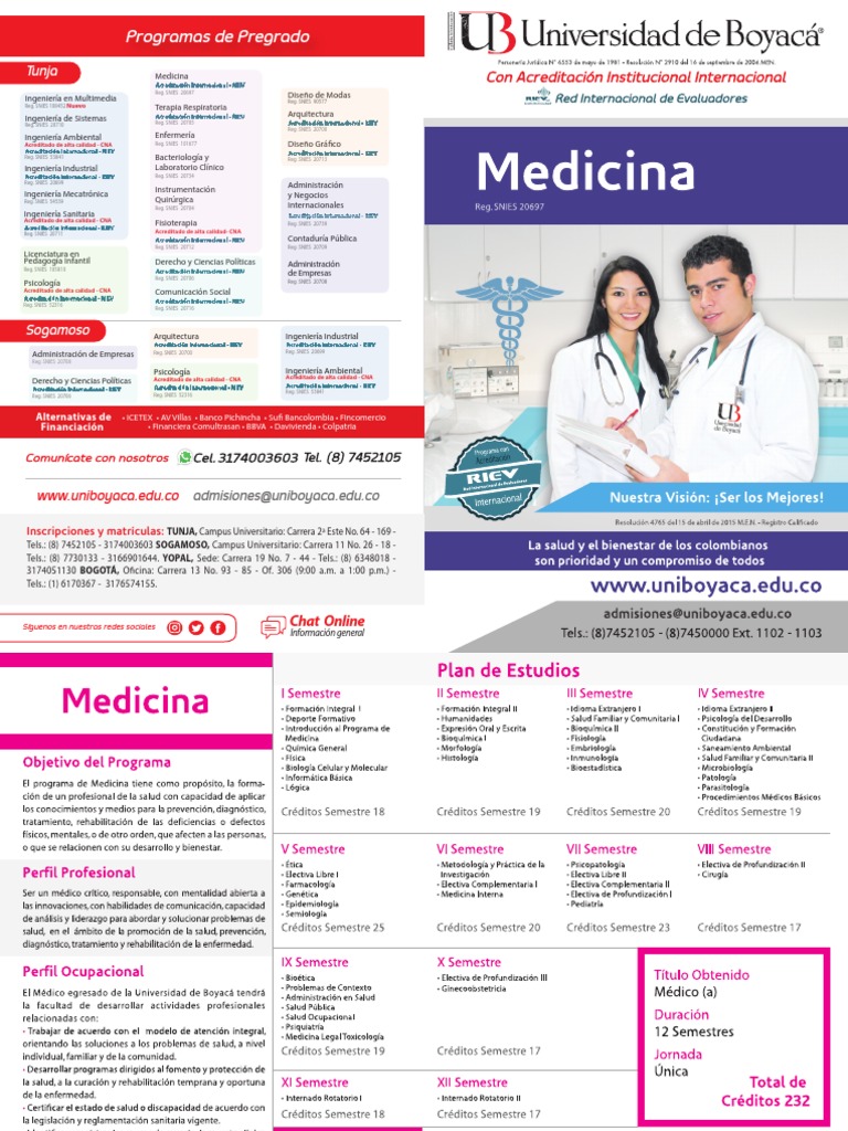 Prospecto Medicina PDF | PDF | Academia | Science