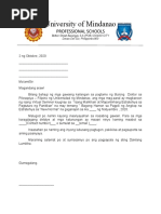 Sample Letter of Request Template For PCSO Medical Assistance Tagalog | PDF