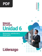 Lectura U 7 Liderazgo | PDF | Comportamiento | Liderazgo
