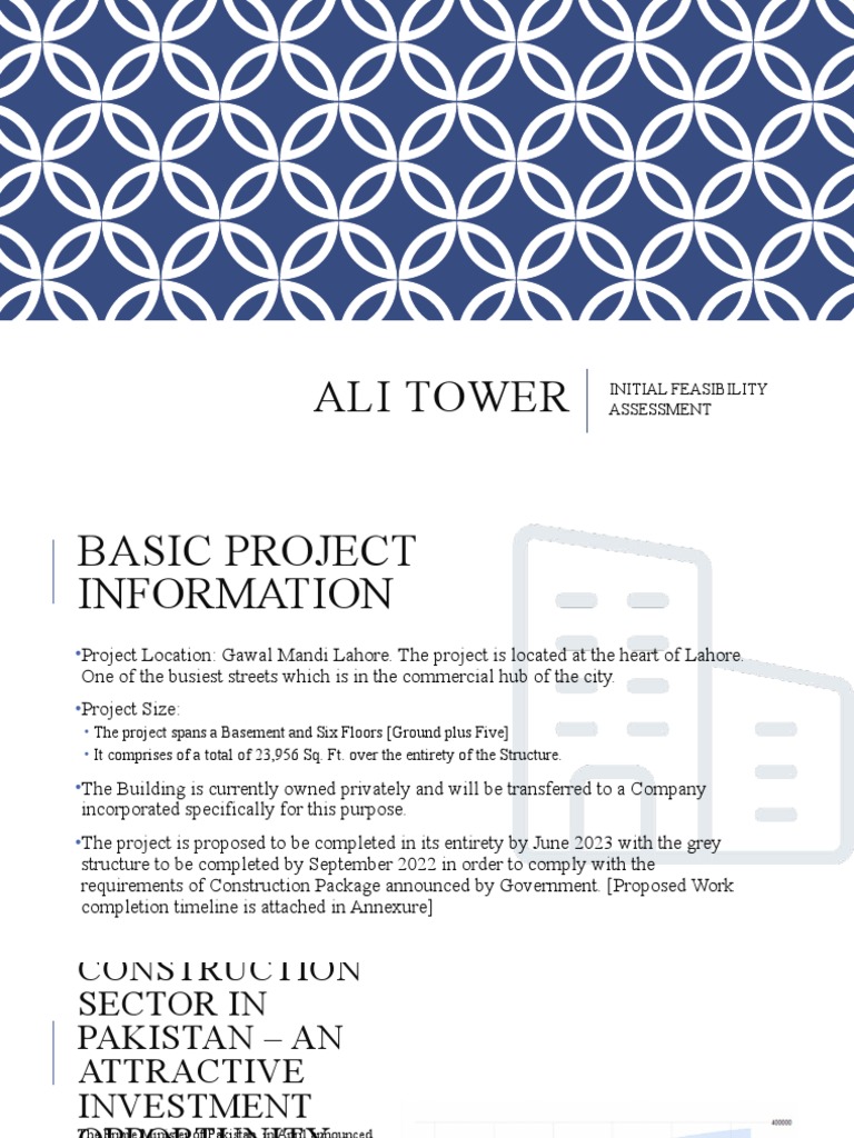Ali Tower: Initial Feasibility Assessment | PDF | Taxes | Investing