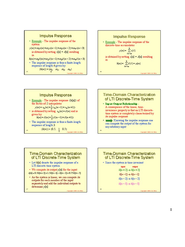 Class 6 Notes | PDF | Discrete Time And Continuous Time | Analysis