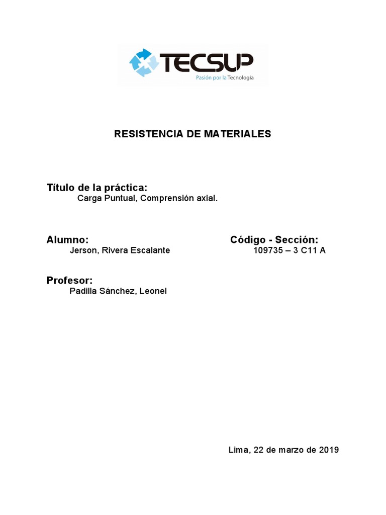 RESISTENCIA de Rocas | PDF | Elasticidad (Física) | El módulo de Young