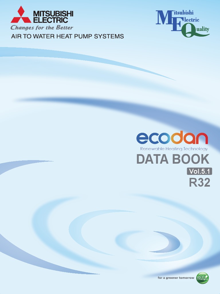 Mitsubishi Electric Ecodan R32 Air To Water Heat Pumps Info 2020 ENG ...