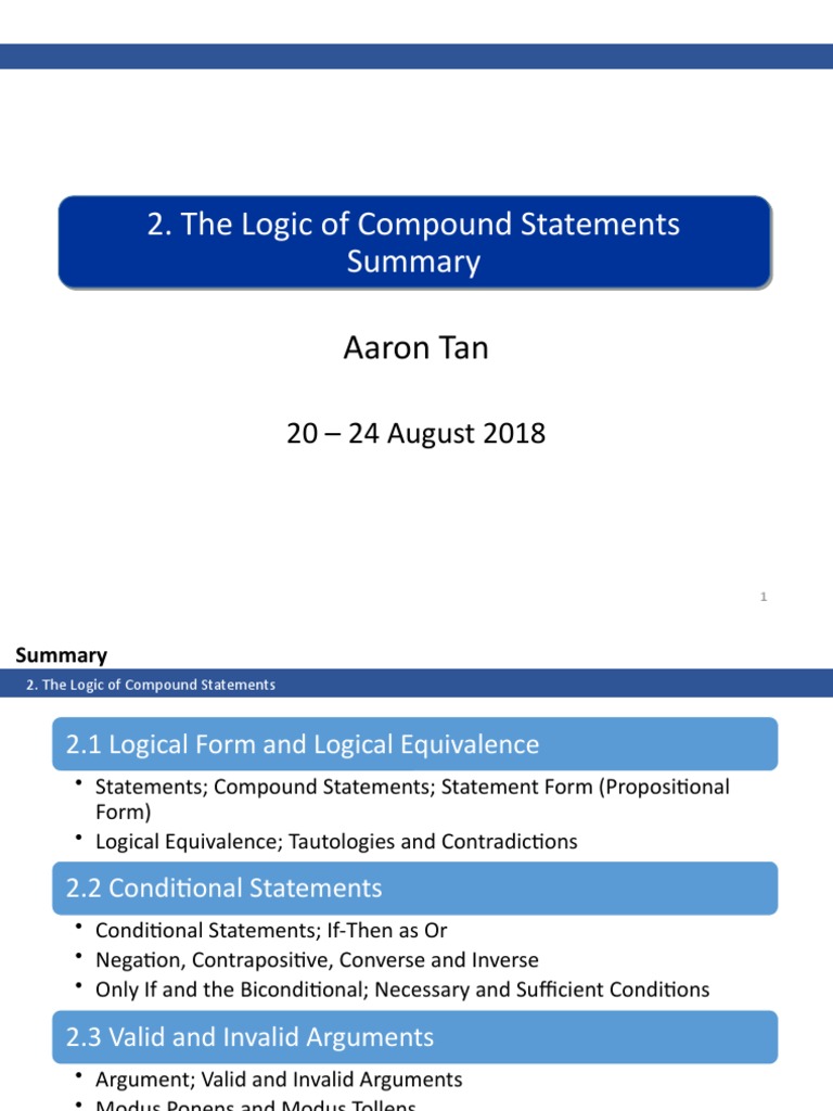 Logic Proposition | PDF | Argument | Contradiction